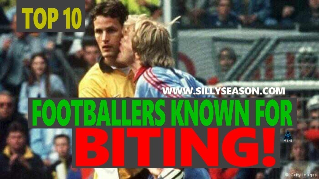 Top 10 Footballers Known For Biting!