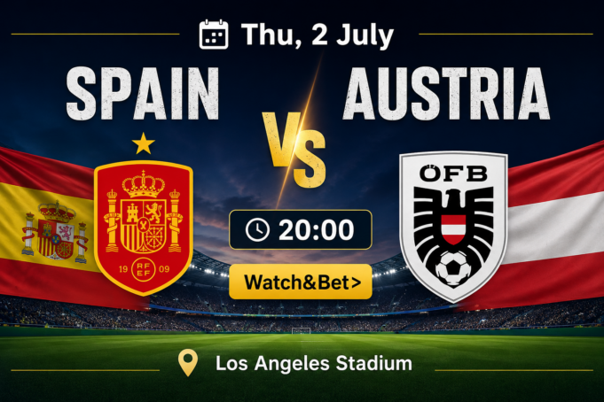 Spain vs Austria Prediction, Stats, H2H, Odds Tips 2026